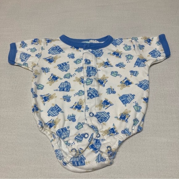 Vintage | One Pieces | Vintage Little Miracles Short Sleeve Farming ...